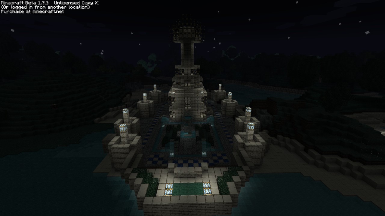 Beach Castle Minecraft Map