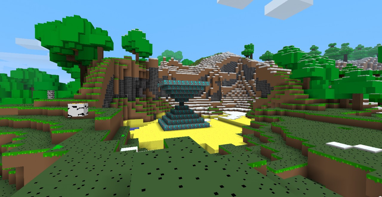 The best spawn EVER! Minecraft Map