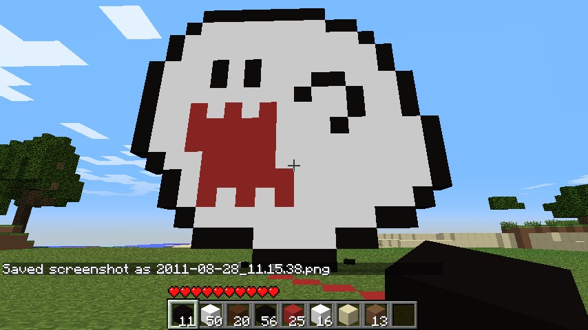 Goomba V's Boo!! Minecraft Map