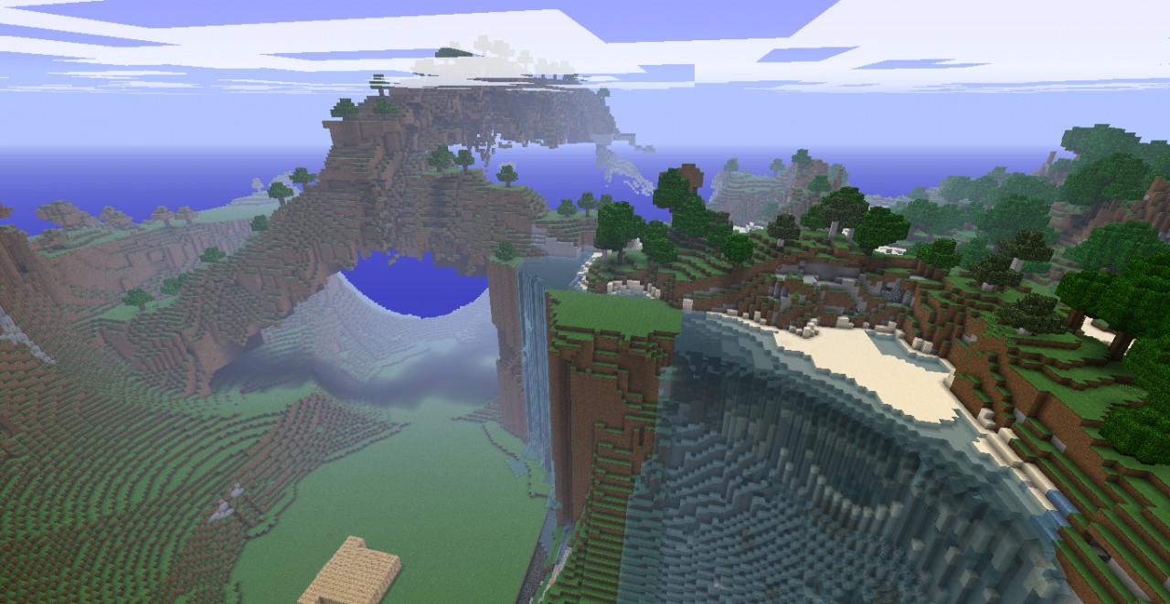 Simple Arch Minecraft Map