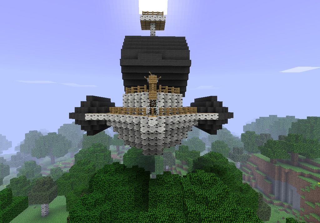 Commanders' Airship Minecraft Map