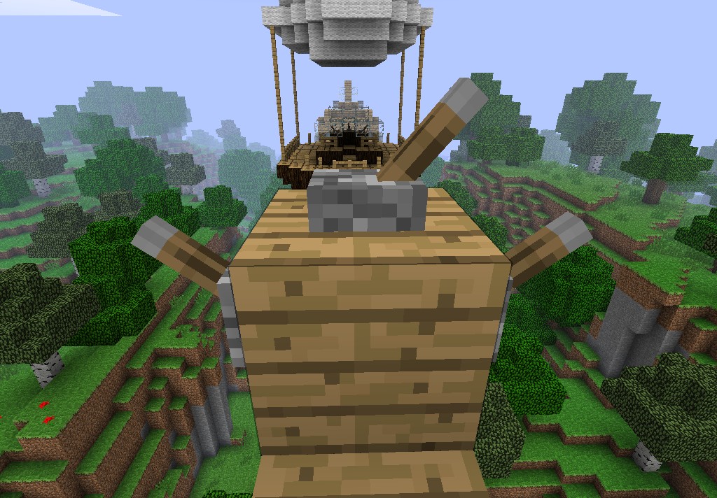 Commanders' Airship Minecraft Map