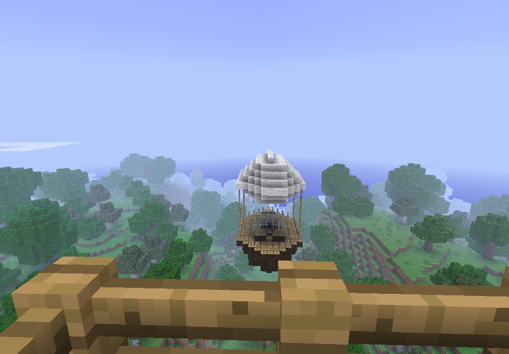Commanders' Airship Minecraft Map