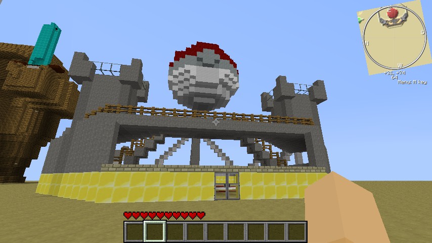 Pokemon Stadium Minecraft Project