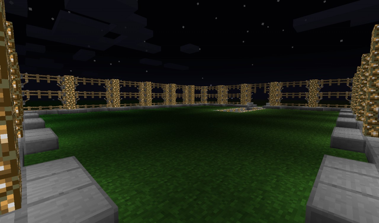 Medium Advanced "Electrical" Fence Minecraft Map