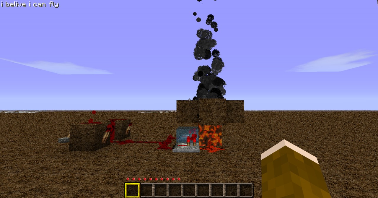 machine a fumée (fog machine) redstone Minecraft Map