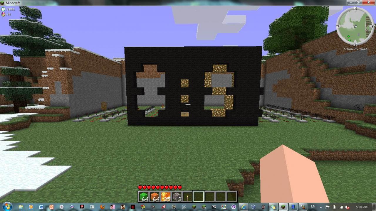 My Giant Clock Minecraft Minecraft Map