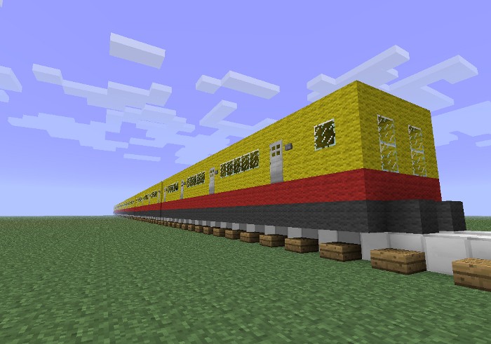German Trains, Part 9/9 S-Bahn Berlin Minecraft Map