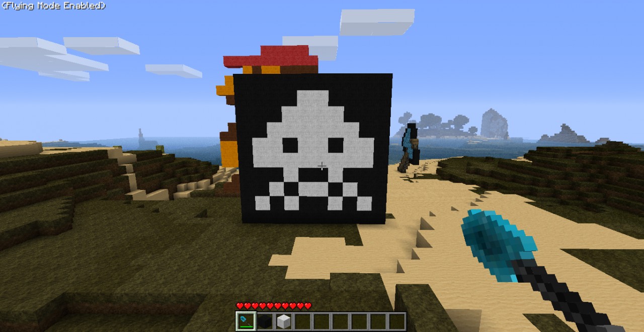 Space Invader Minecraft Map