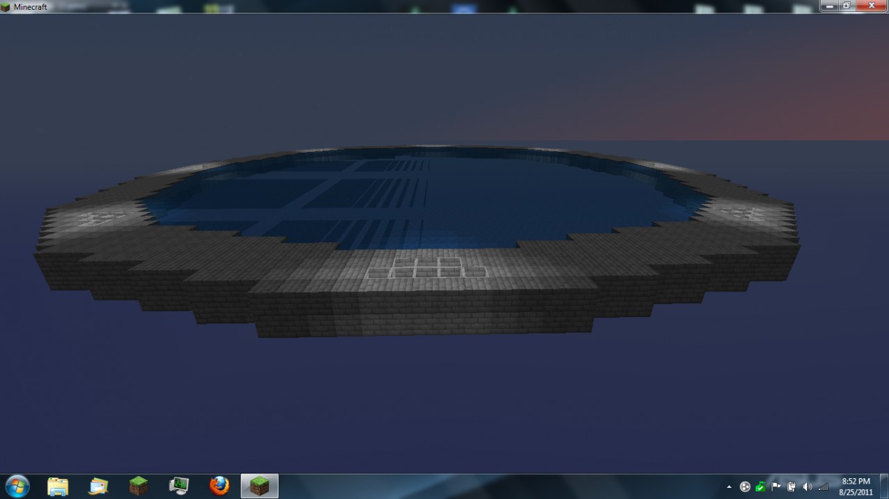 Stargate-Super Gate W/ Chevrons Minecraft Map