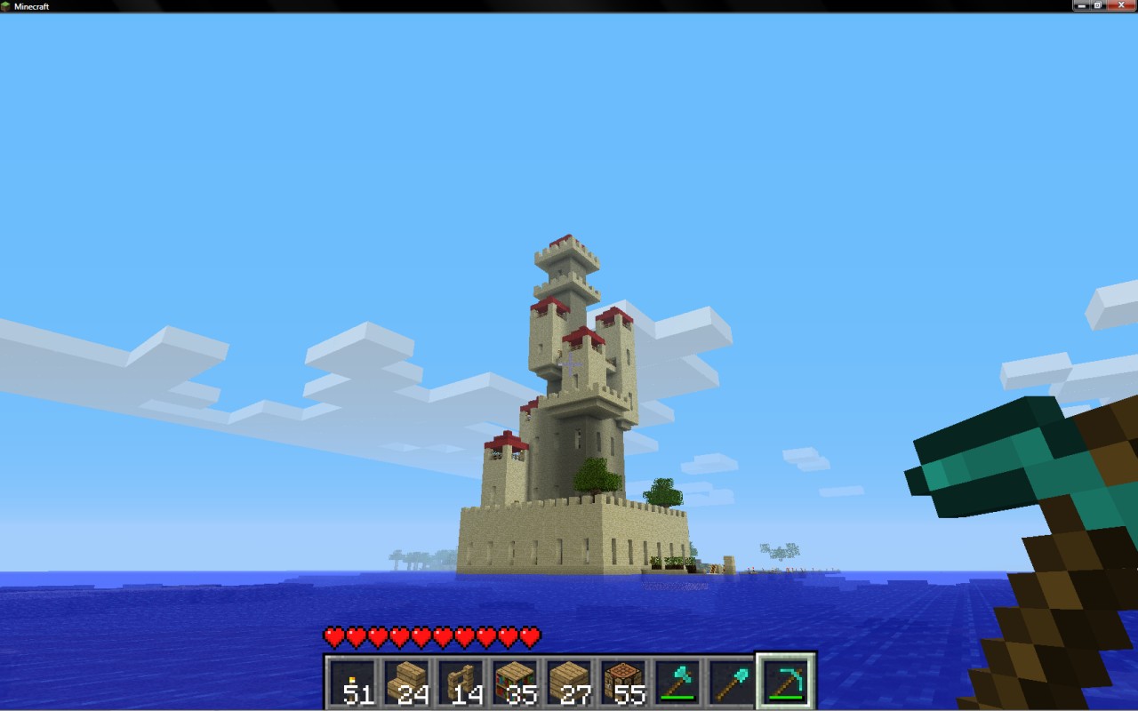 Sandstone-Tower Minecraft Map