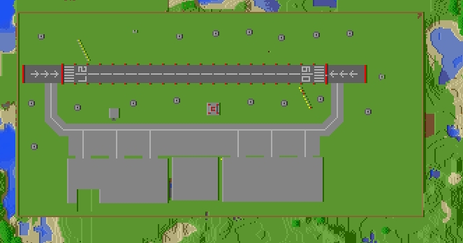 Military Airfield Minecraft Map