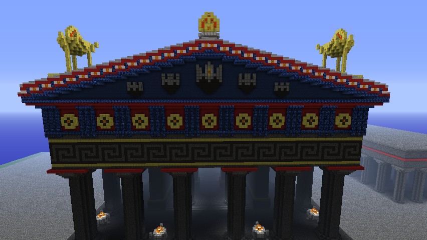 Hanens Temple Of Zeus Minecraft Map