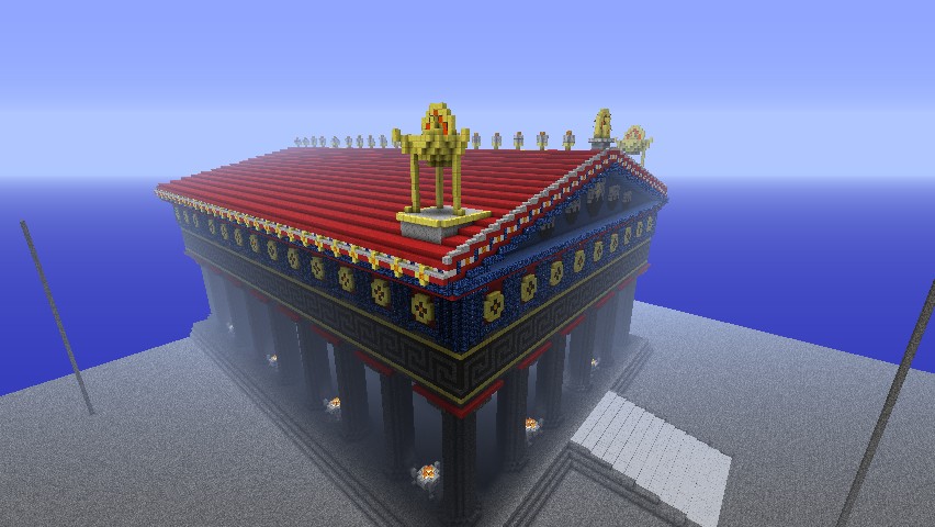 Hanens Temple Of Zeus Minecraft Map