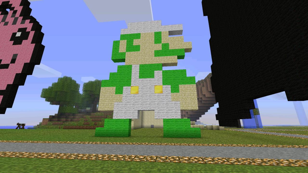 Luigi Minecraft Map