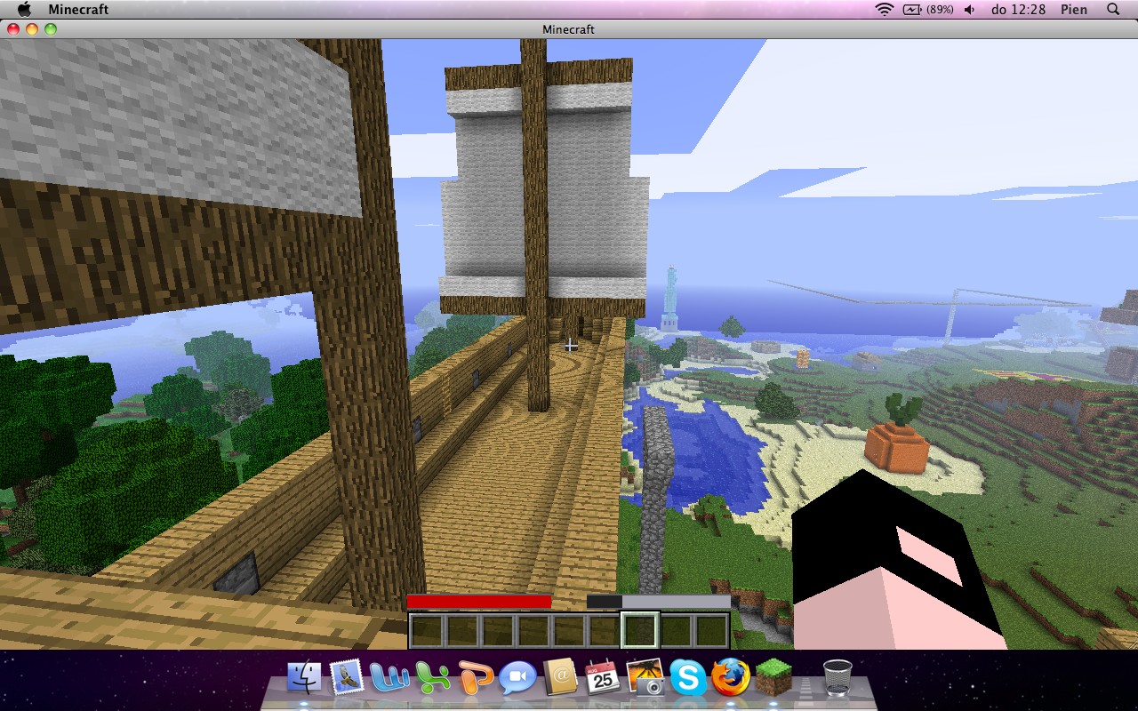 flying ship Minecraft Map