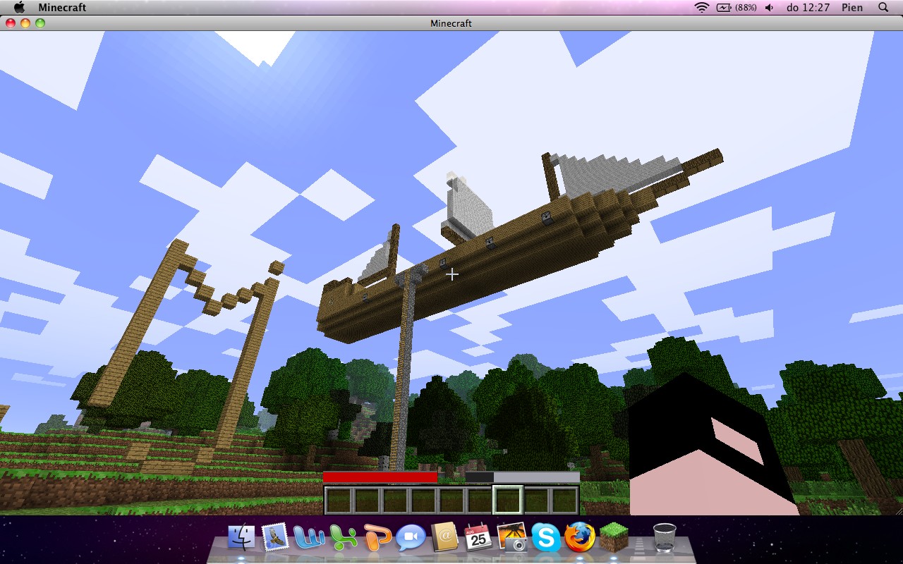flying ship Minecraft Map