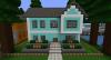 Cyan House Minecraft Map
