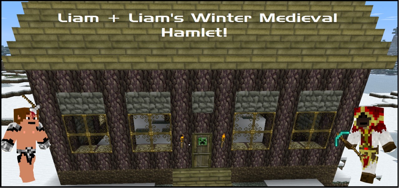 Liam + Liam's Medieval Minecraft Hamlet Minecraft Map