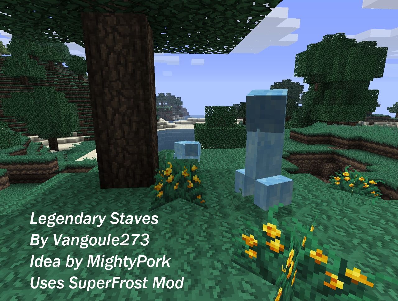 Legendary Magic Staves (1.8.1) Minecraft Mod