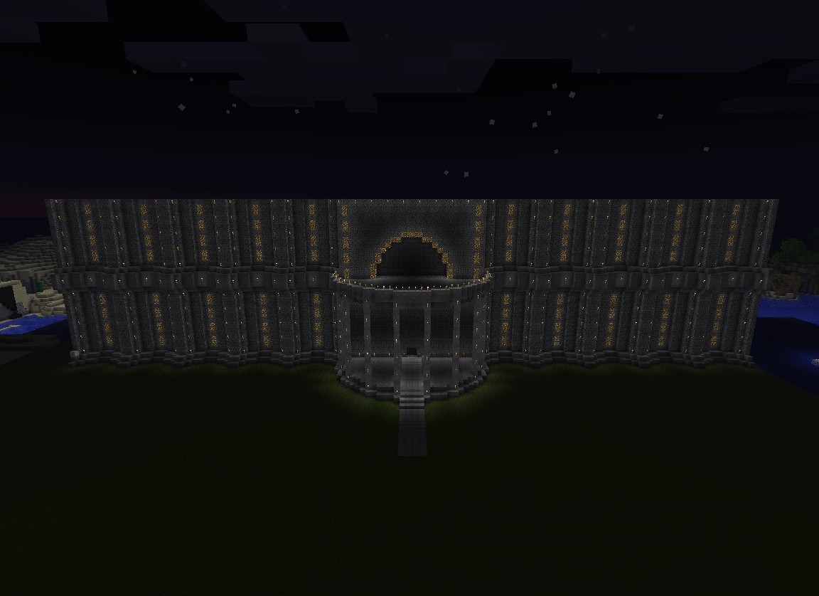 Server Spawn Mansion Minecraft Map