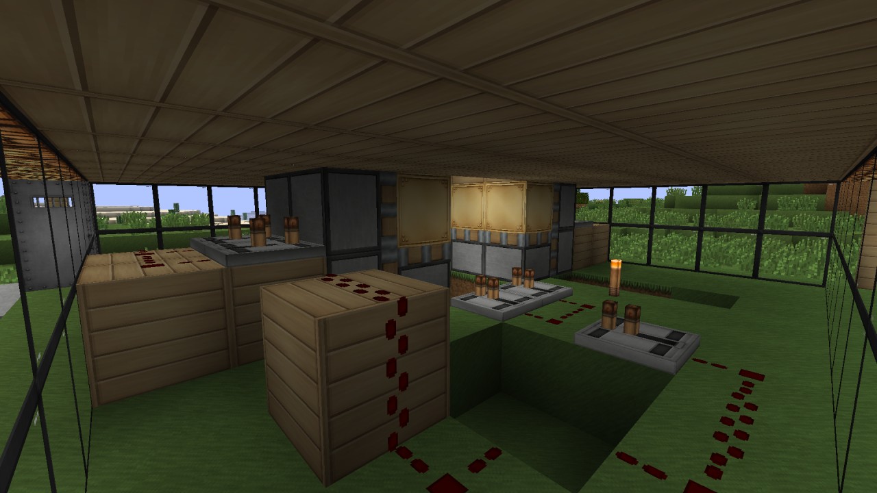 Hidden Piston Floor Minecraft Map