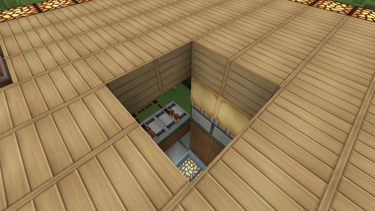 Hidden Piston Floor Minecraft Map