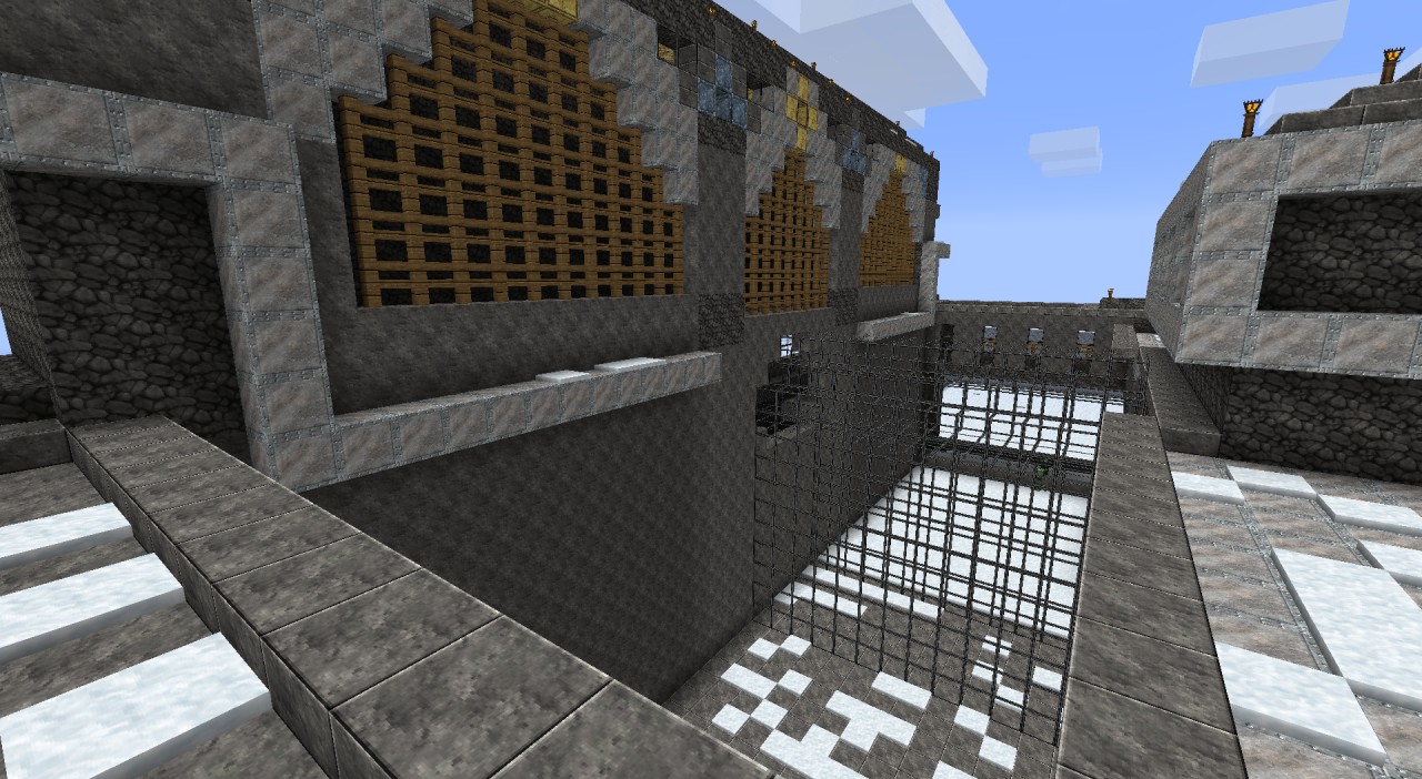 a simple city hall Minecraft Map