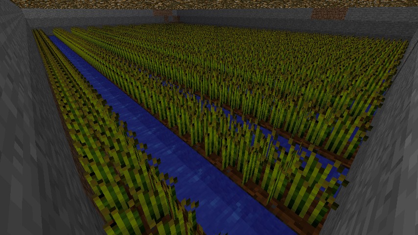 underground garden Minecraft Map
