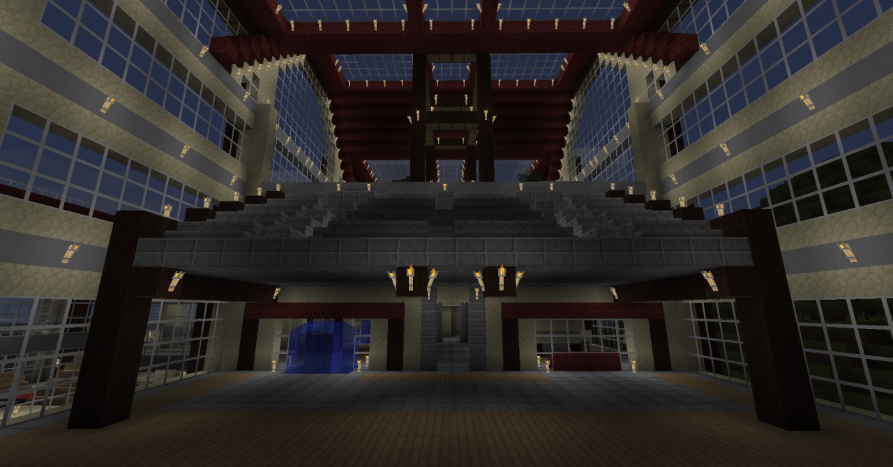 McRae Hotel and convention center Minecraft Map