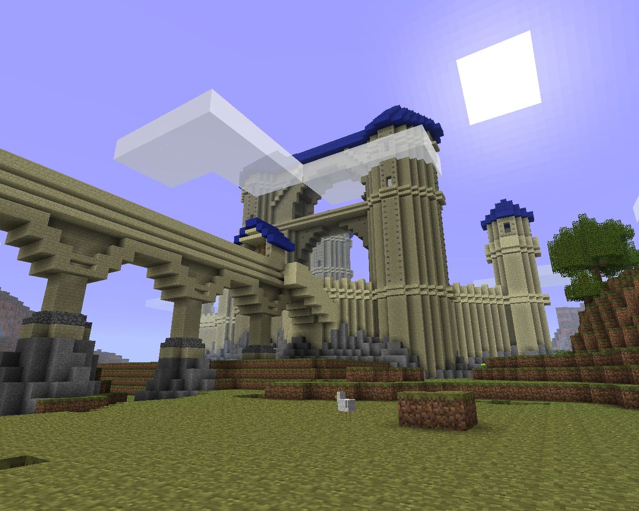 Sandstone Castle Minecraft Map