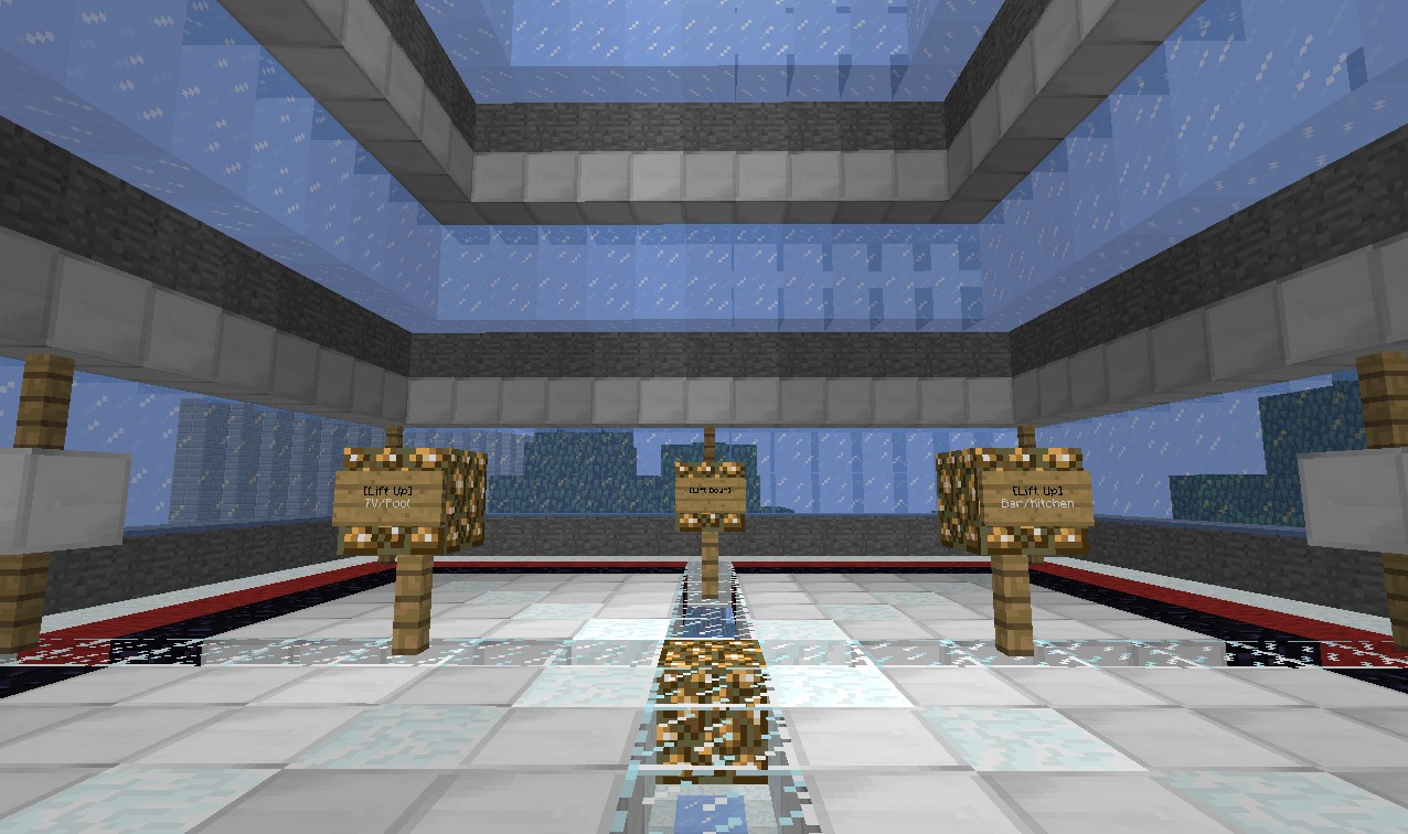 AFK Ice Tower Minecraft Map