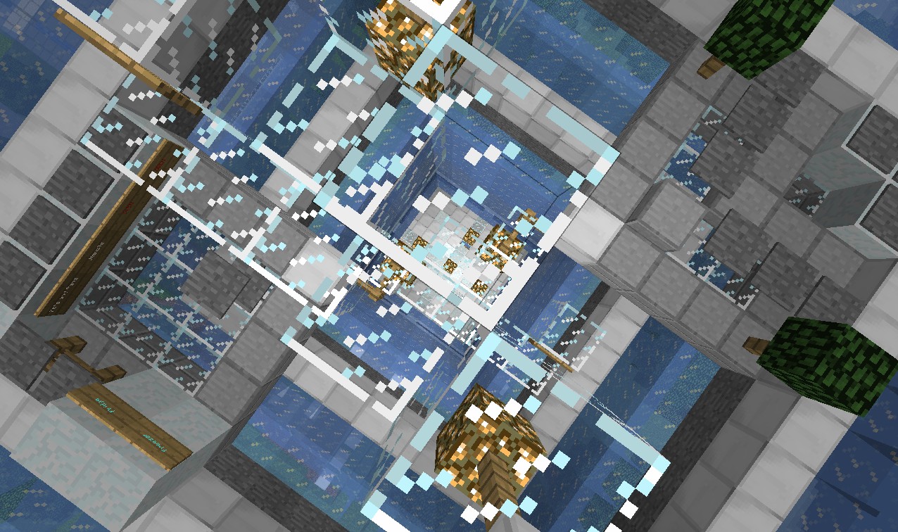 AFK Ice Tower Minecraft Map