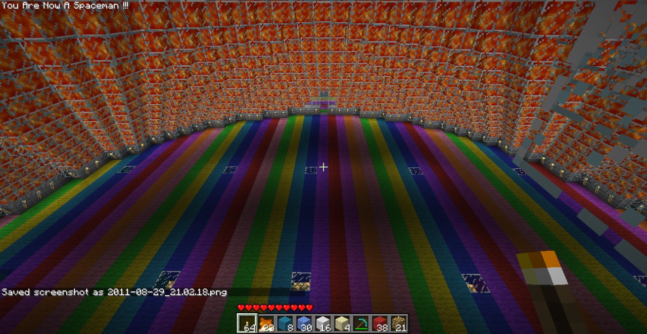 Hudge Lava Dome , Cube , Pyramid Minecraft Map