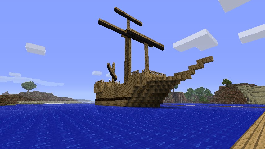 My ship Minecraft Map