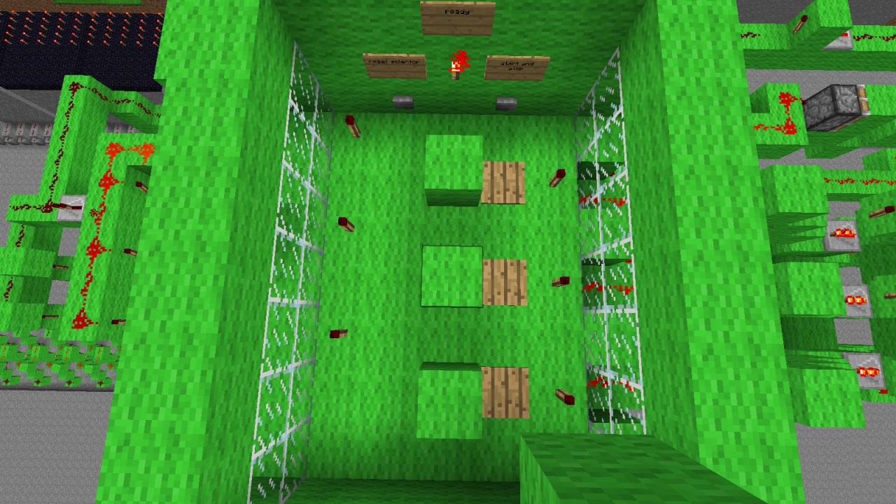 randomizer the game Minecraft Map