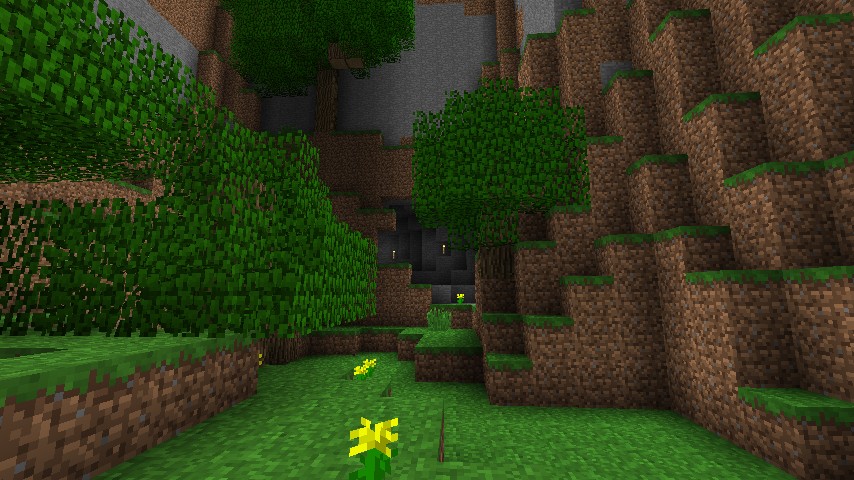 Nether Cave (in the real world) w/ a nether portal Minecraft Map