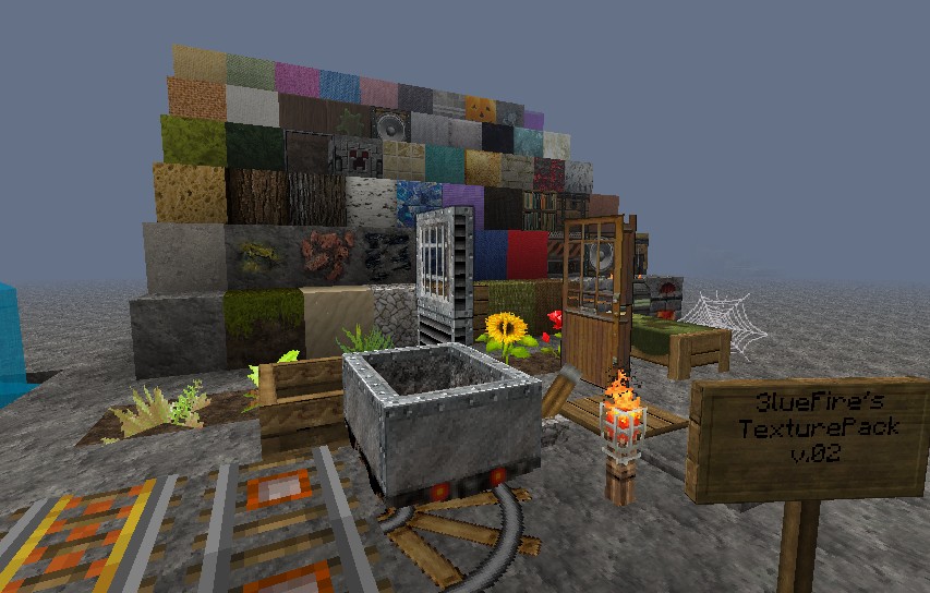 3lueFire's TexturePack v.0.2 Minecraft Texture Pack