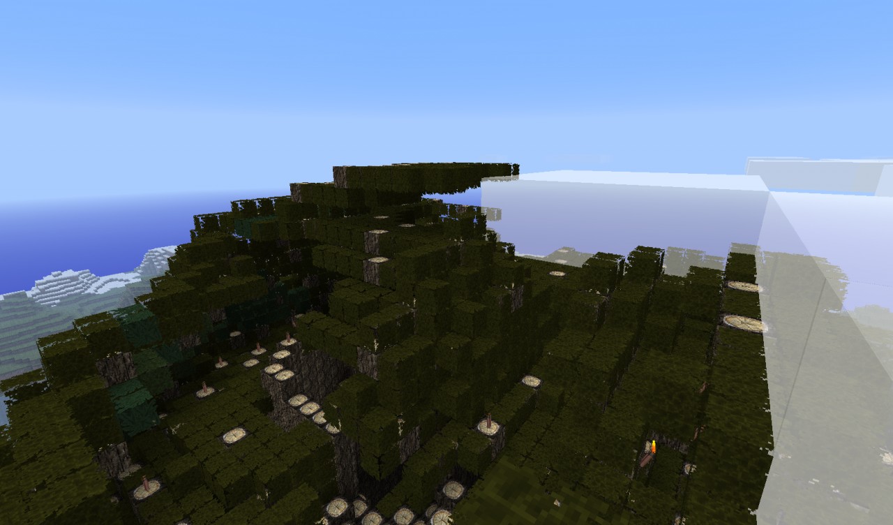 The mother tree. Minecraft Map