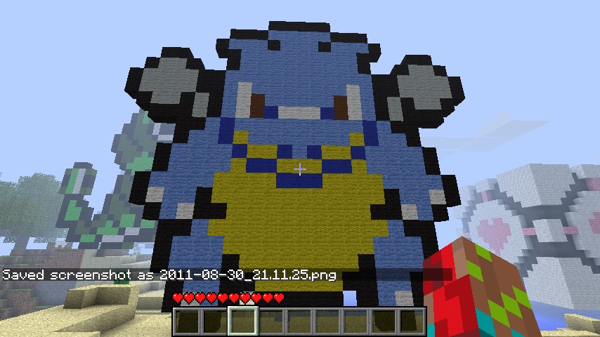 Blastoise Minecraft Map