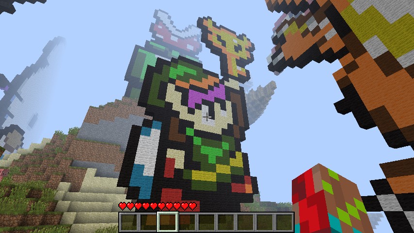 Link w/ Boss Key Minecraft Map