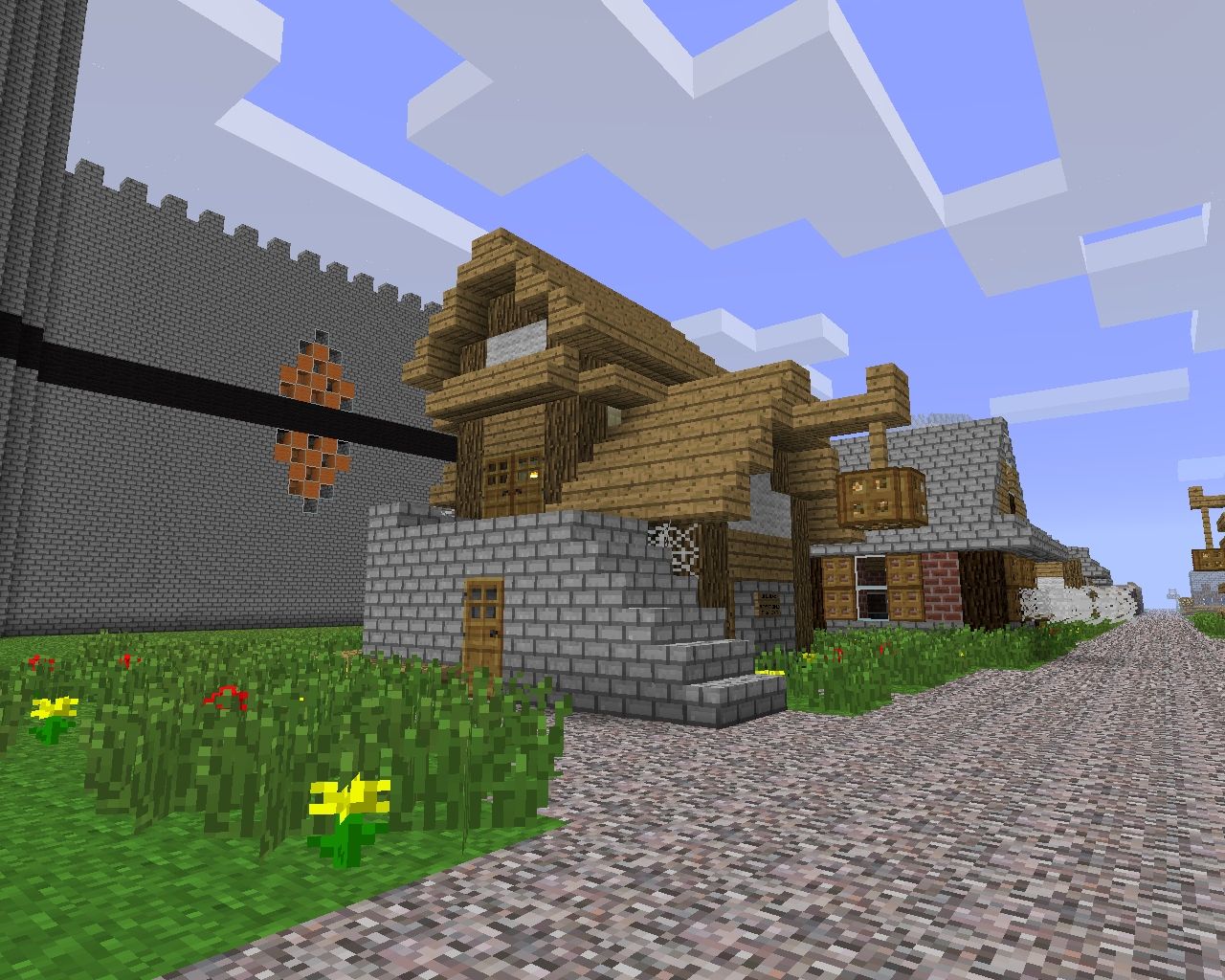 Small Medieval House/Building Minecraft Map