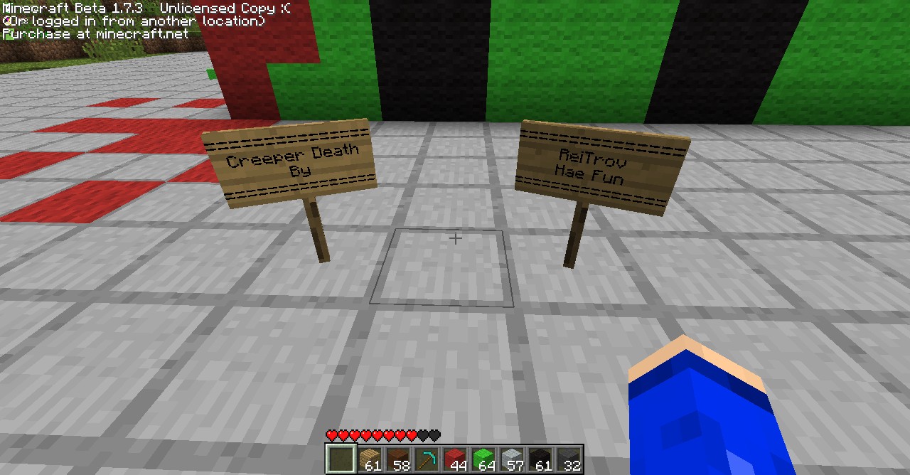 My Creeper...Death No more SHHHHHHH :D Minecraft Map