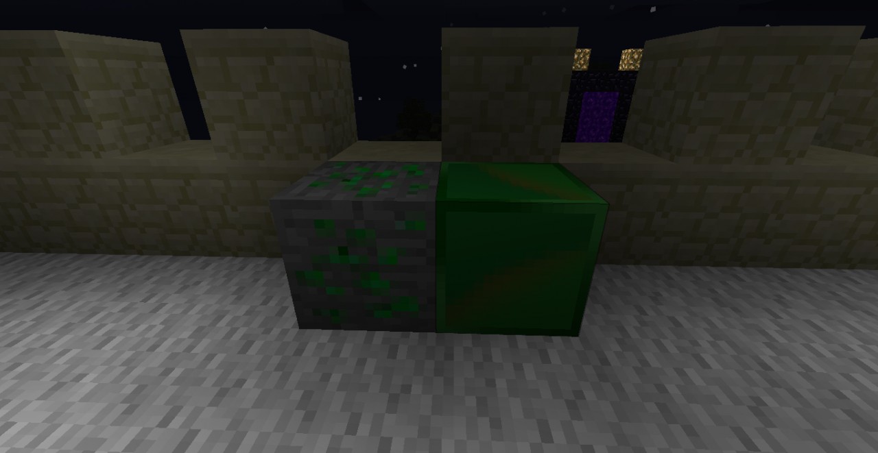 Emeraldefualt (diamond to emerald) Minecraft Texture Pack
