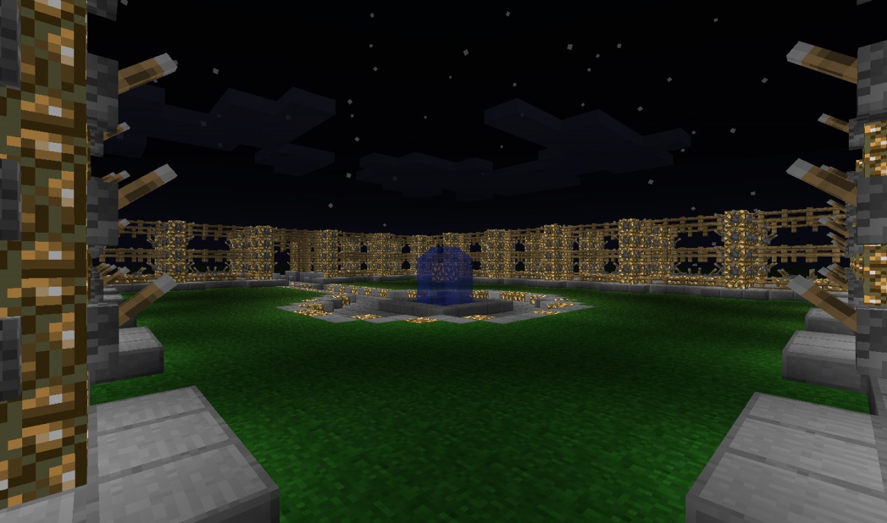 Highly Advanced "Electrical" Fence Minecraft Map