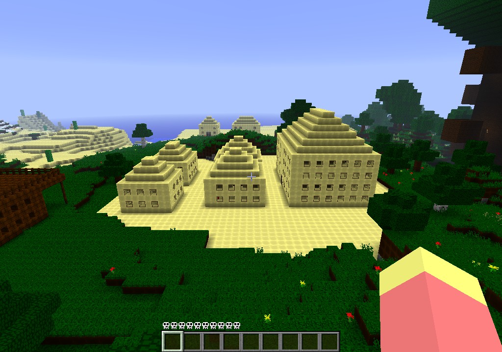 Biome themed world/Castle of awesome Minecraft Map