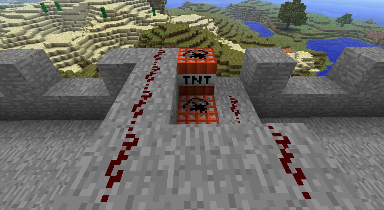 TNT Cannon Minecraft Map