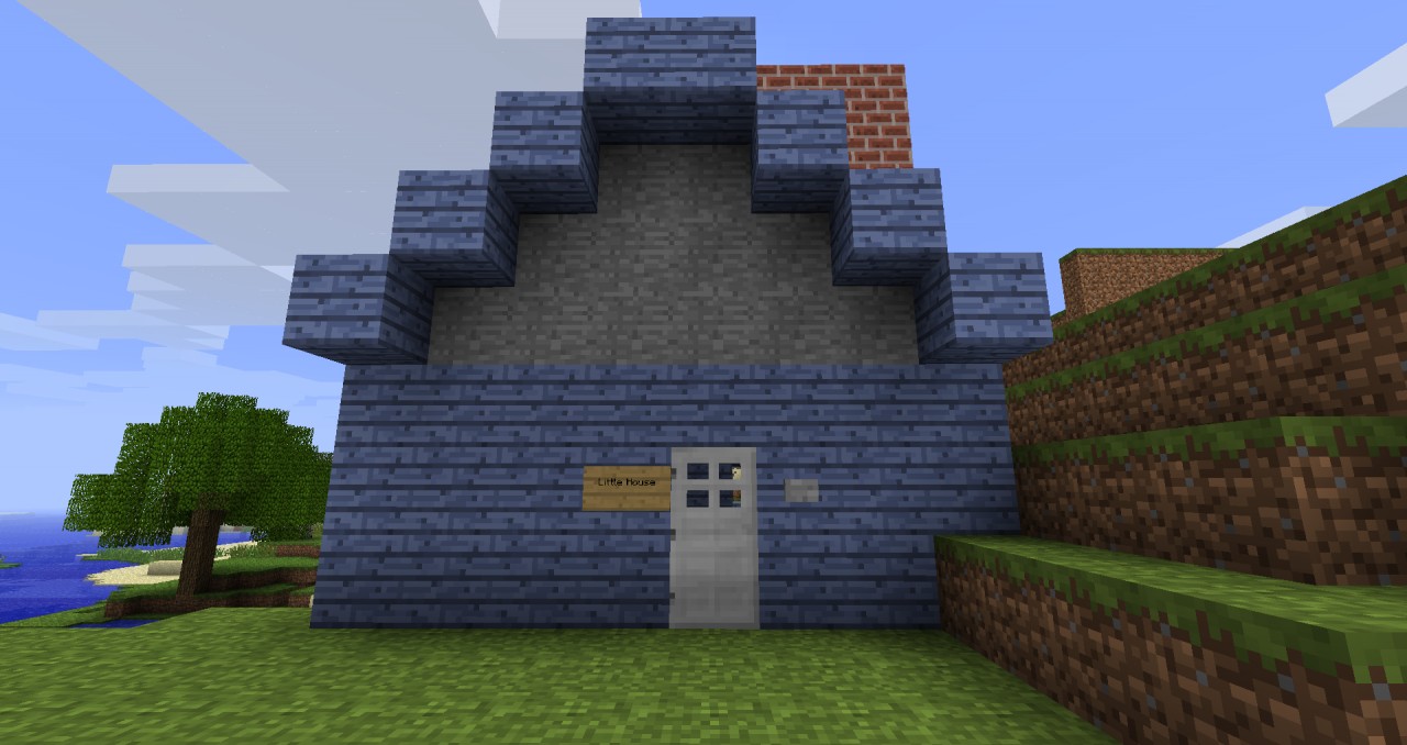 Little Blue House Minecraft Map