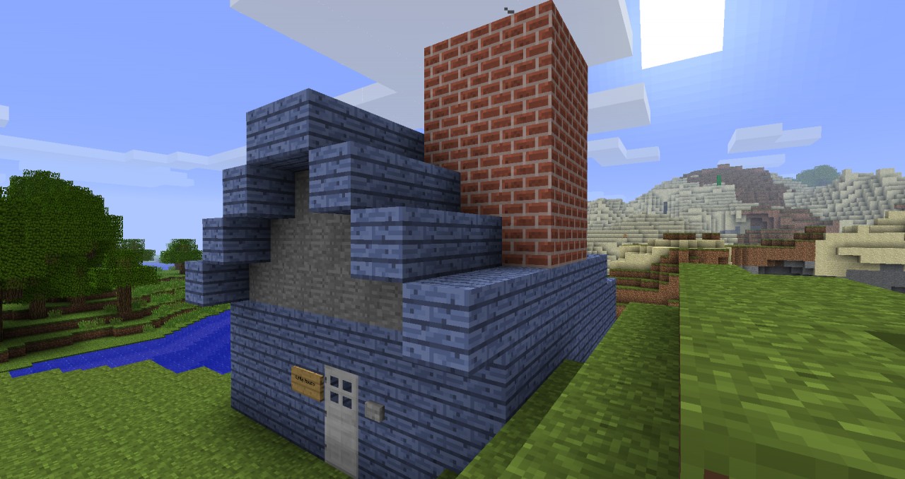 Little Blue House Minecraft Map