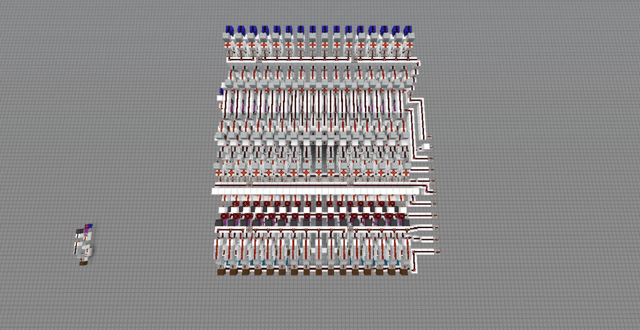 [RDF] 16bit 13function ALU Minecraft Map